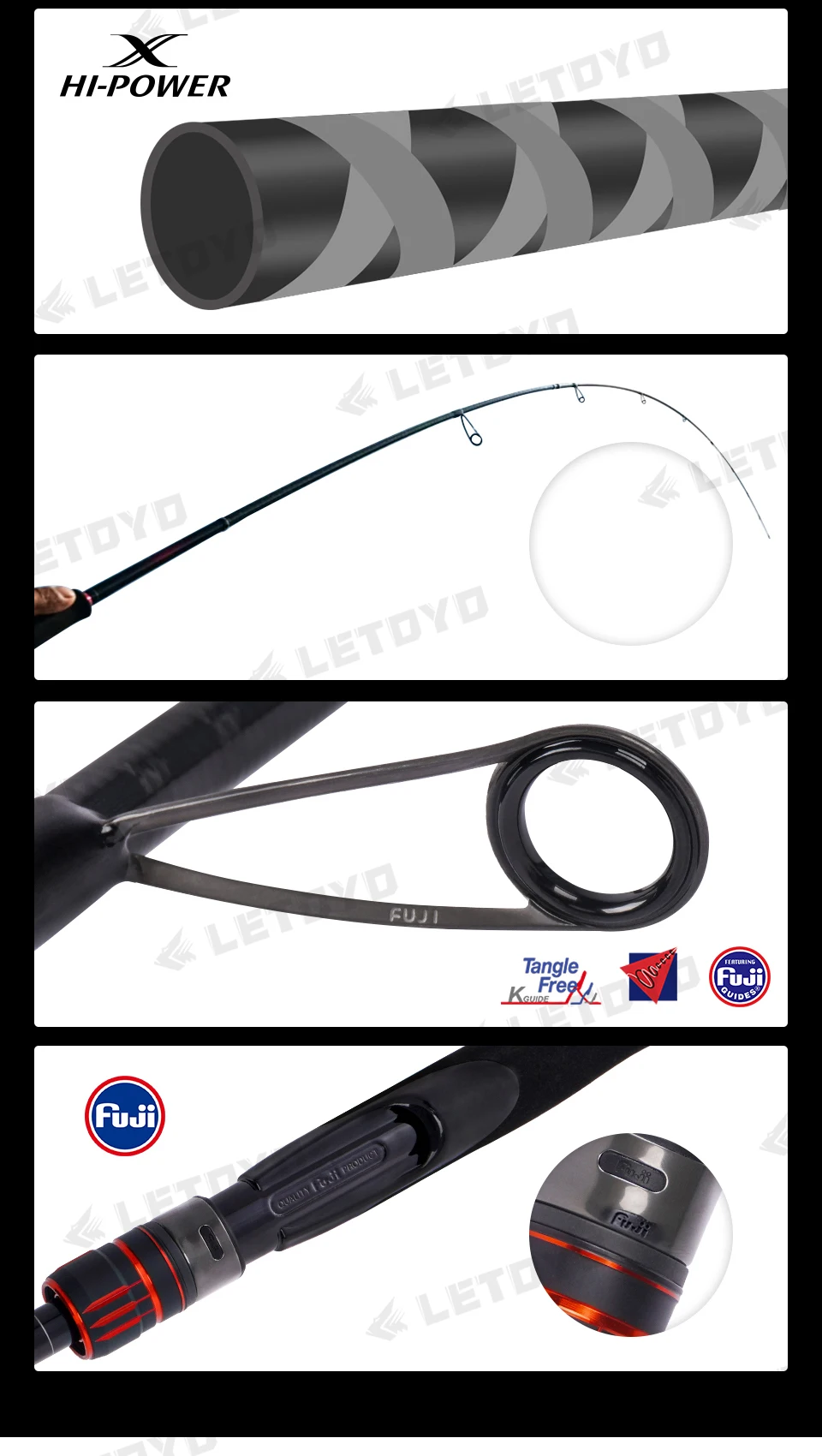 Letoyo Kraken Eging Bb Squid Fishing Rod Ultralight Egi Fishing Rod ...