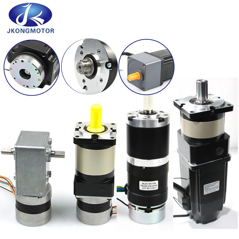 Dc Brushless Motor Closed-loop Bldc Servo Motor With Encoder 4000rpm ...