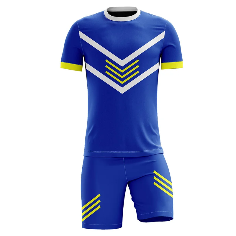 Blue Soccer Shirt Fabric Poleras De Futbol Player Version Soccer Jersey ...