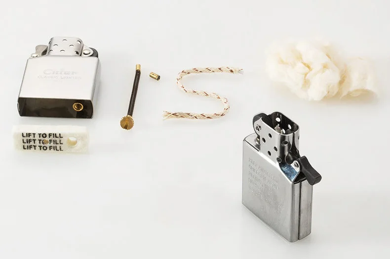 Stainless Steel Movement Lighter - Customizable LOGO