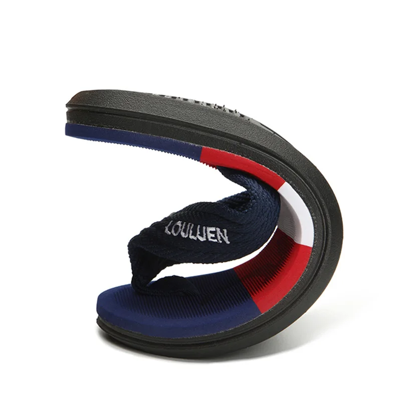 Customized New Design Flip Flops Men Shoes Home Slippers Beach Flip ...