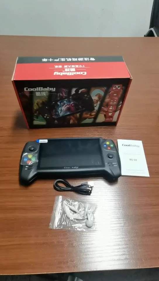 7 Inch Hd Big Screen Handheld Game Console 16gb Multi-languages ...