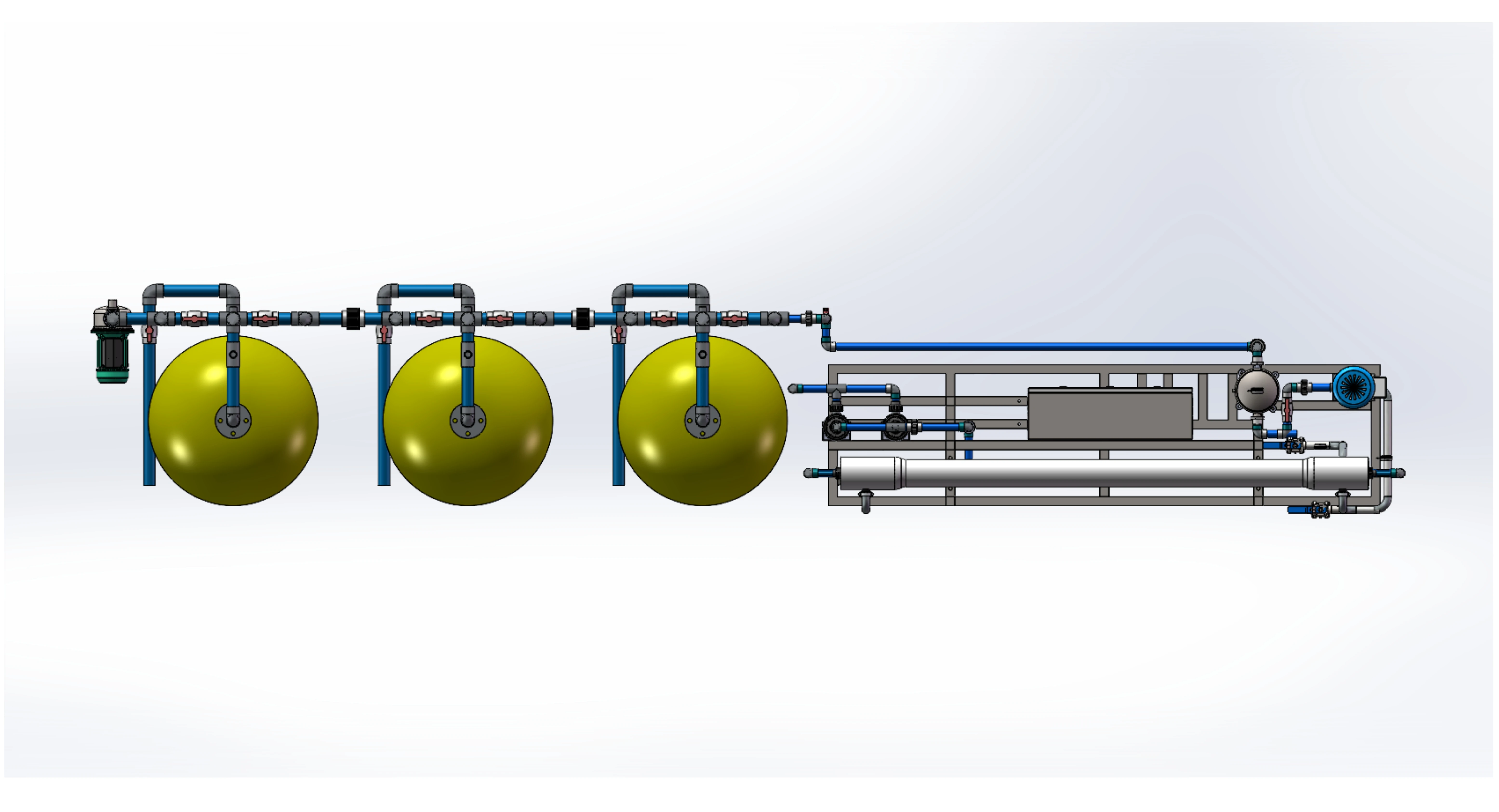 Water Treatment Reverse Osmosis Desalination Plant System - Buy Water ...