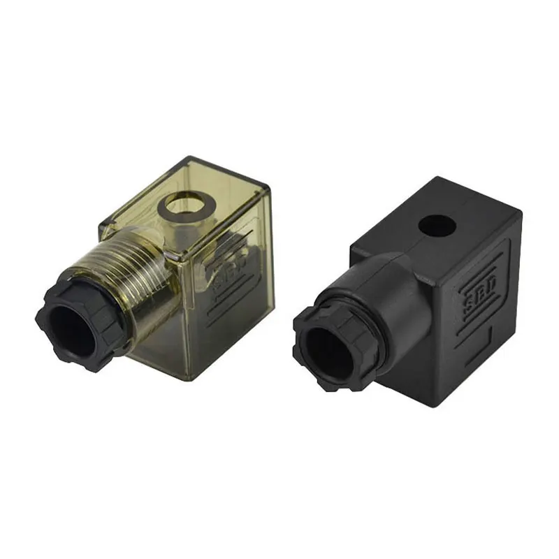 DIN43650A DIN43650B DIN43650C MPM DIN Solenoid Coil Connector Socket ...