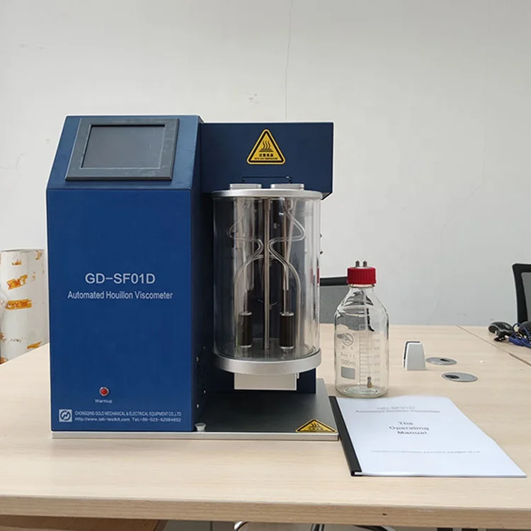 ASTM D7279 Automatic Kinematic Viscosity Houillon Viscosity Tester ...