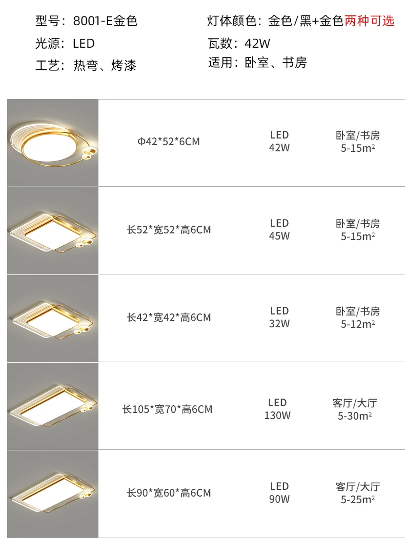 Modern Nordic Double Square Acrylic Ceiling Lamp - 30000 Hours Lifespan