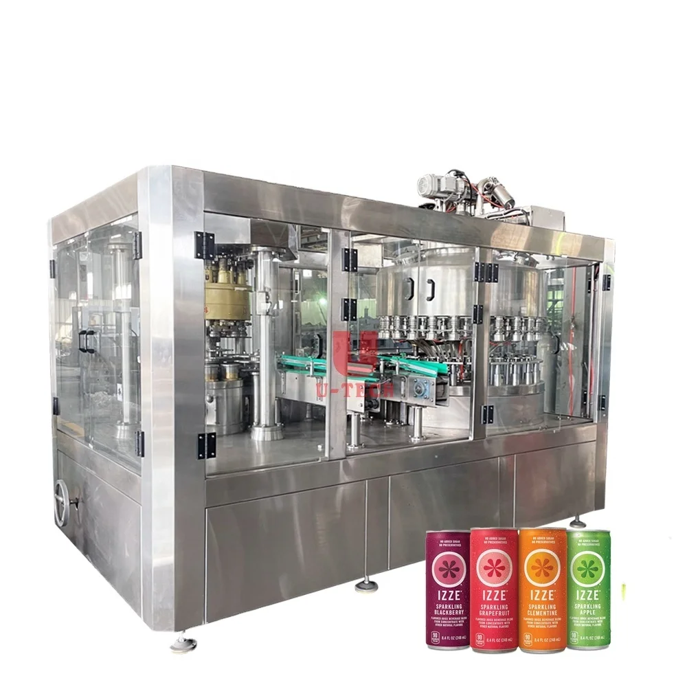 Automatic Beverage Can Filling Machines - Efficient & Reliable