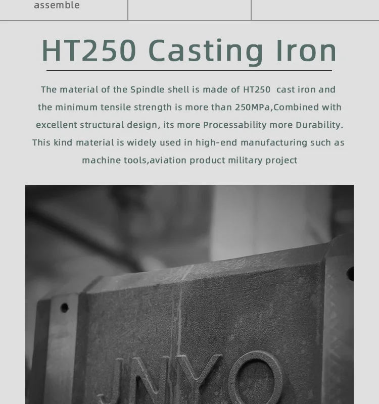 JNYO XT40-1-E Boring Milling BT40 - High Rigidity Power Head