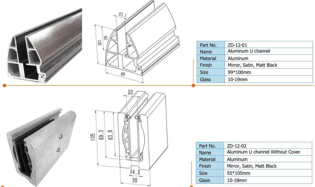 Top Ranked Formwork Construction Extruded Aluminum U Channel| Alibaba.com