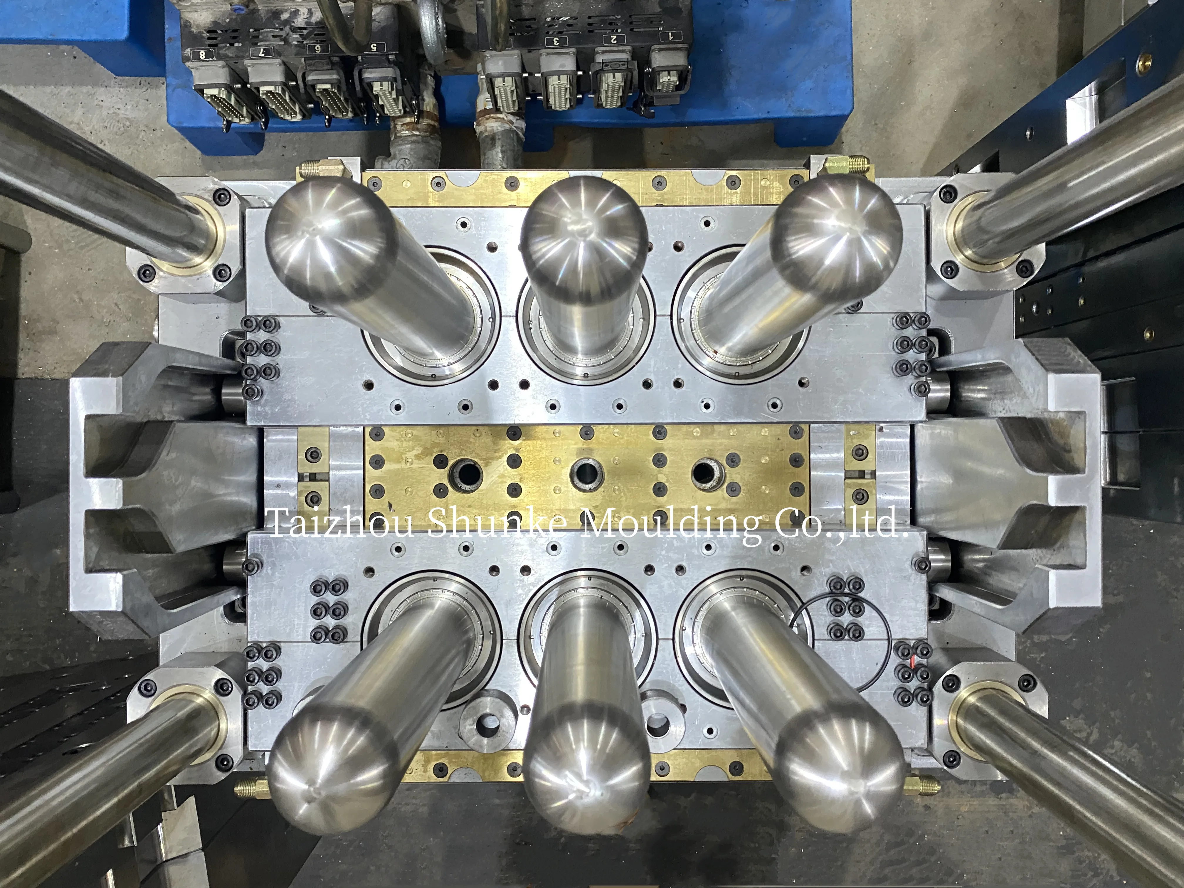 5 Gallon Pet Preform Mold Self Lock Valve Pin System 20L Pet Plastic ...