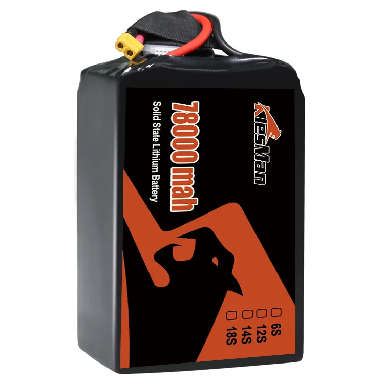 Uav Battery Factory 14s 18s 78000mah 78ah 321wh/kg Hv Lipo Battery High ...