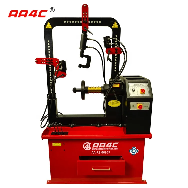 Aa4c 26 Inches Full Automatic Rim Straightening Machine Without Lathe 3 ...