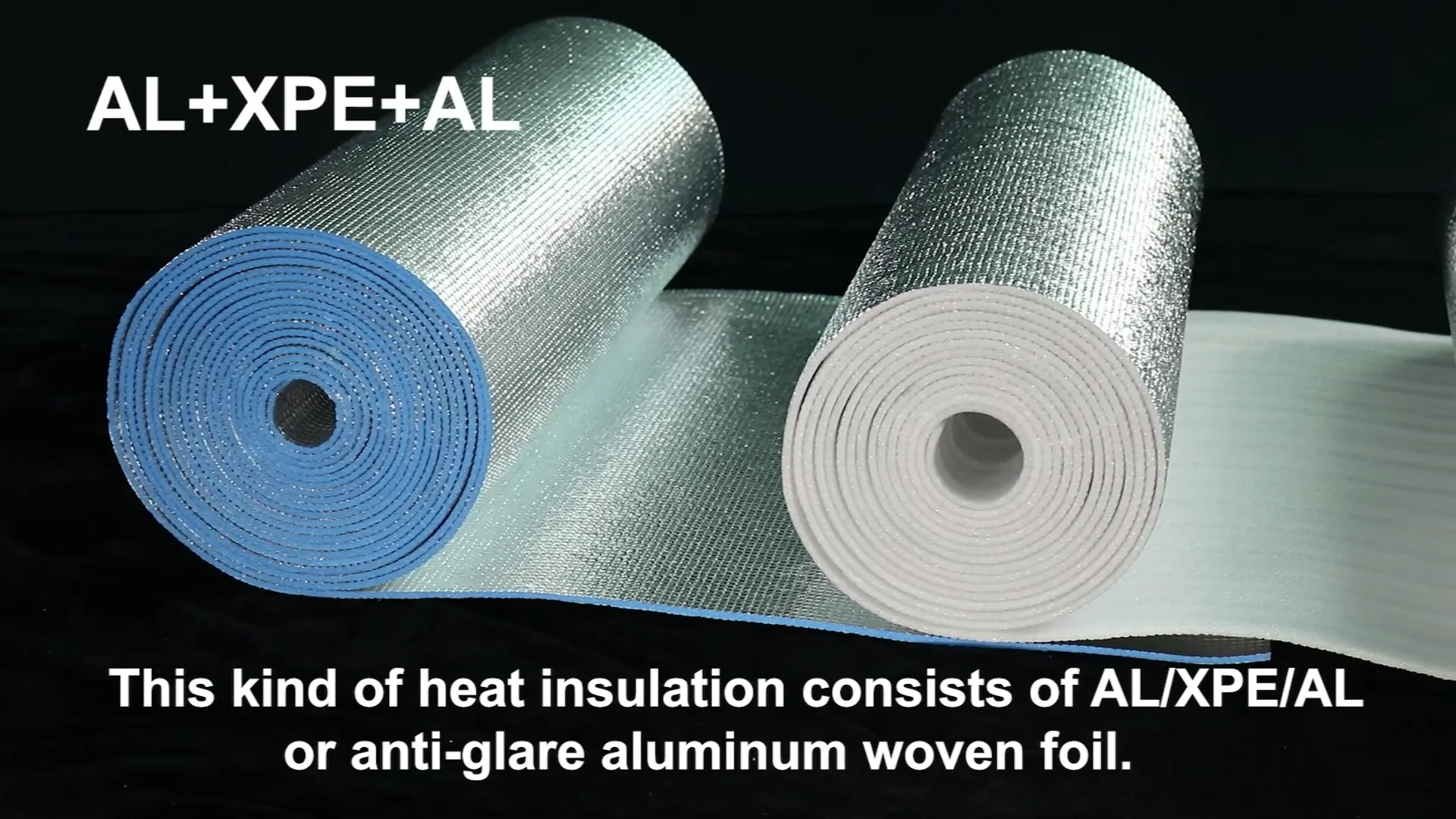 Reflective Insulation Rolls Foam Core Radiant Barrier Aluminum Xpe Foam ...