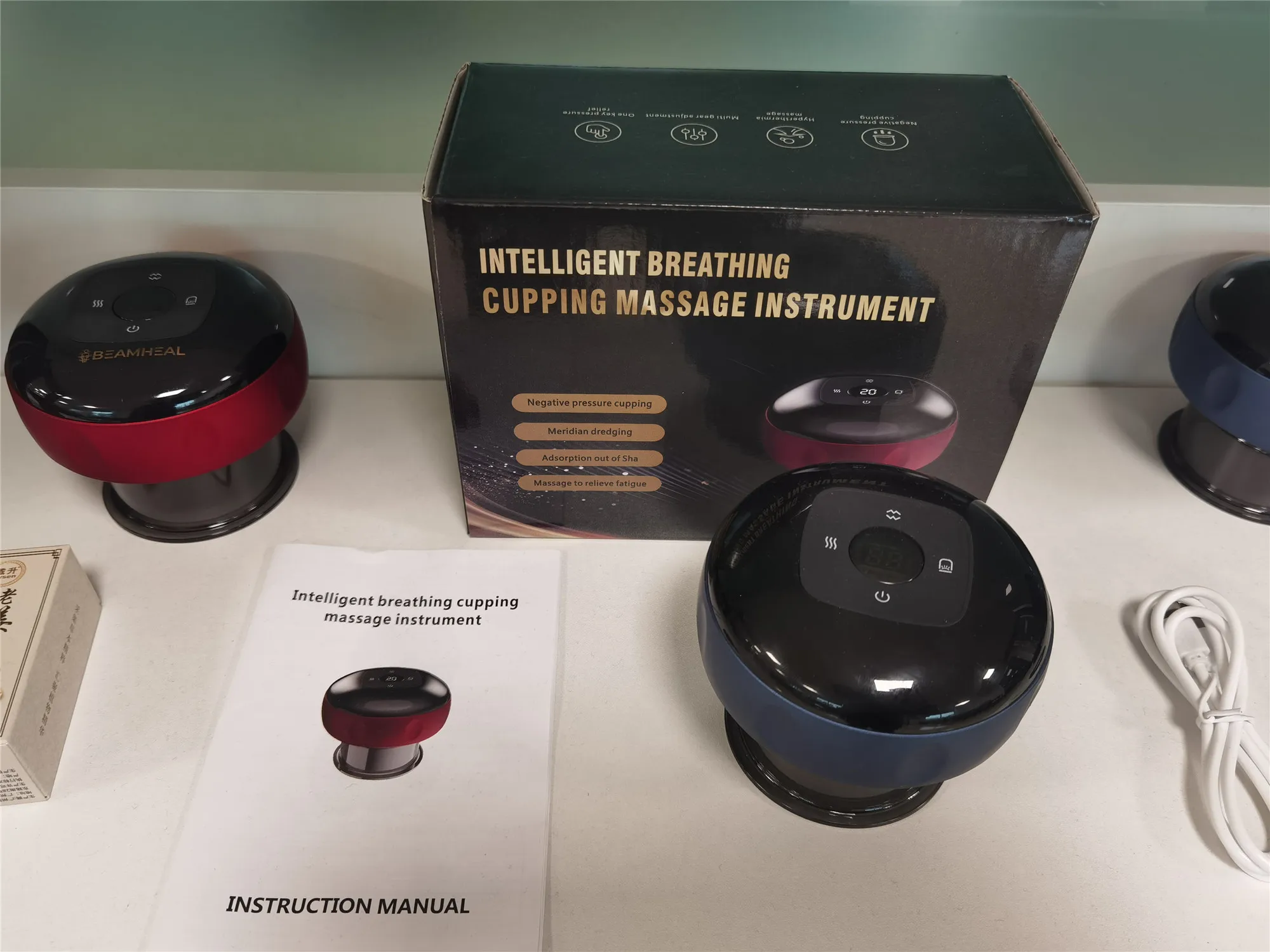 Hot Sales High Quality Smart Massage Glass Therapy Cupping Cups Sets ...