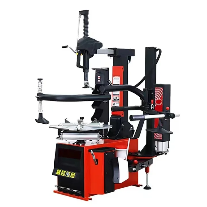 Automatic Car Tyre Changer Machine With Tire Lifting Kit With Lean Back ...