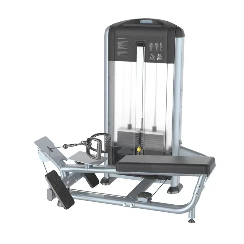 Pin Loaded Strength Fitness Equipment Long Pull Machine Low Row Machine ...