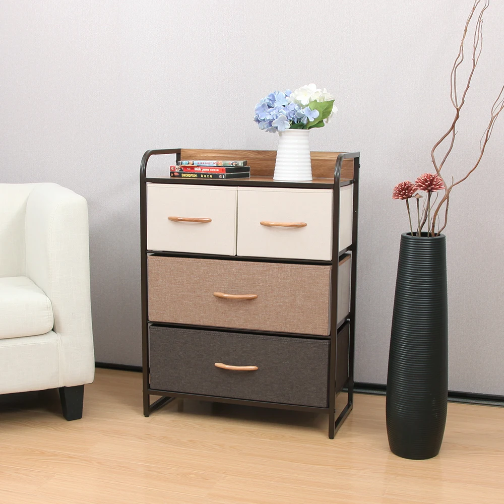 Multi Drawer Storage Cabinet 4 Drawer Fabric Chest - Buy Chest Of ...