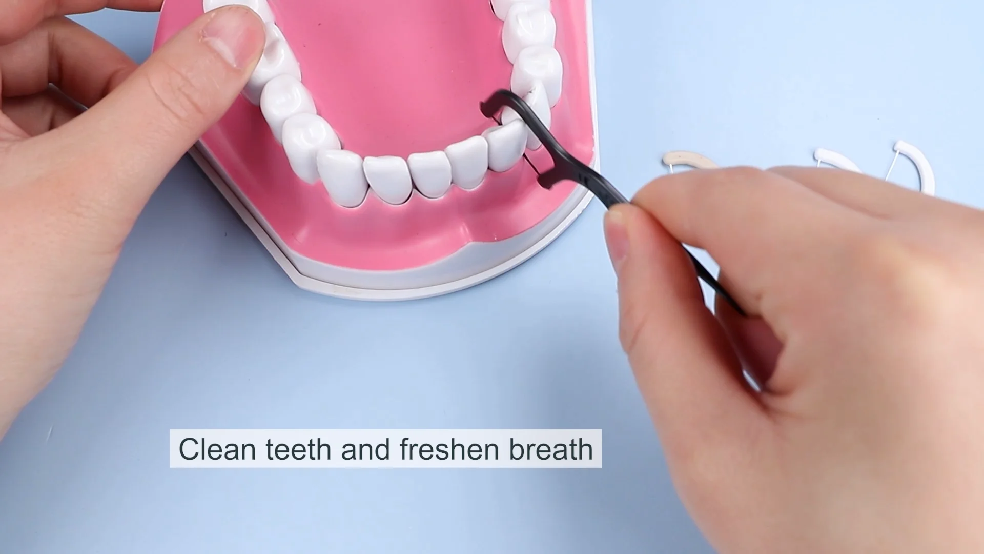 Private Label Biodegradable Toothpick Disposable Oral Bamboo Charcoal ...