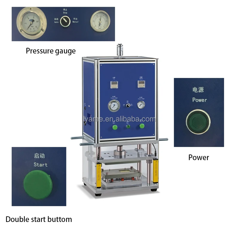 Laboratory Semi Auto Aluminum Laminated Film Case Forming Machine For ...