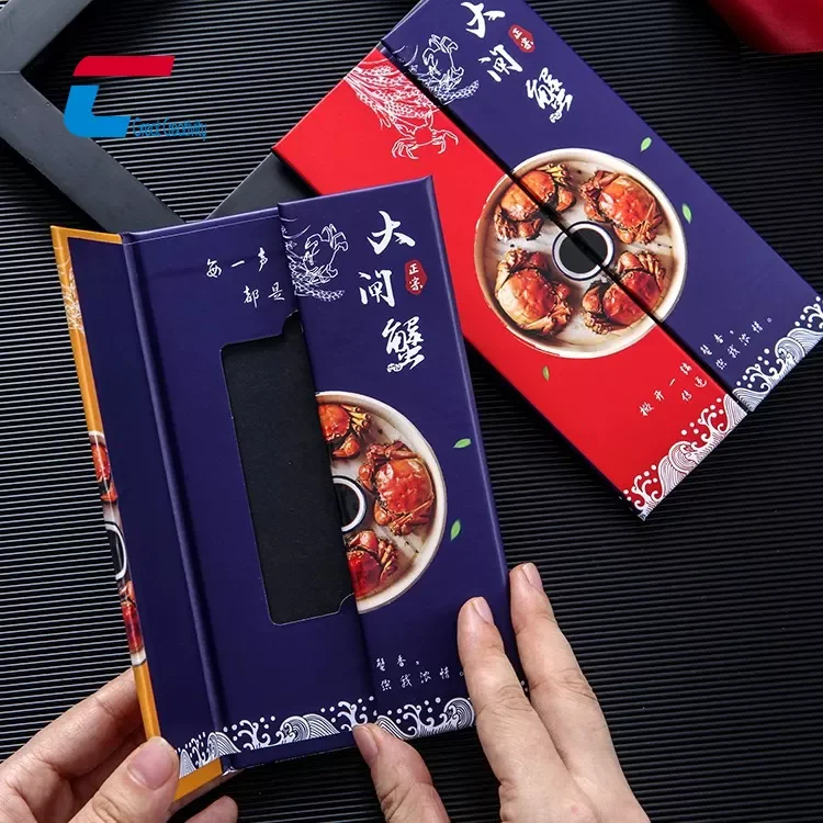 Luxury Black Metal Credit Card Box Package with Gold Silver Foil