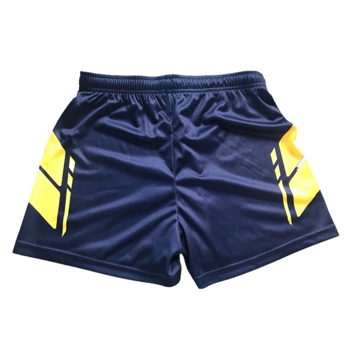 Men's Aussie Footy Shorts with Pockets - Quick Dry & Anti-bacterial