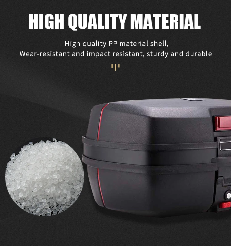 Shop Our 45 Litres Motorcycle Tail Box - Durable & Spacious