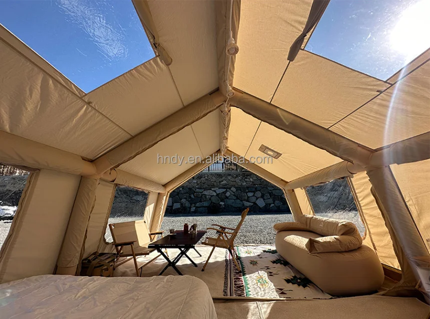 17.2 Inflatable Camping Tent - Durable & Waterproof
