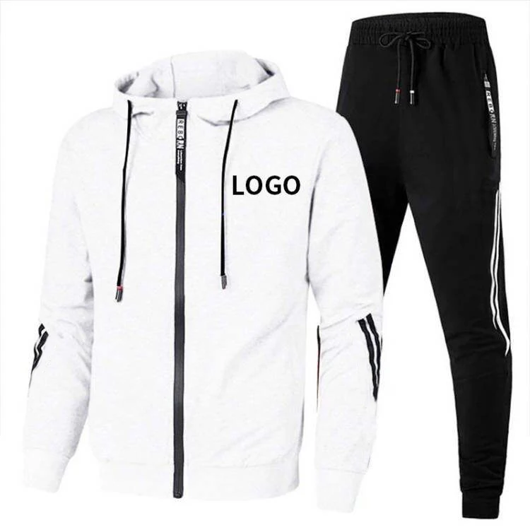Wholesale Custom Logo Mens Tracksuit Set - Quick Dry & Breathable