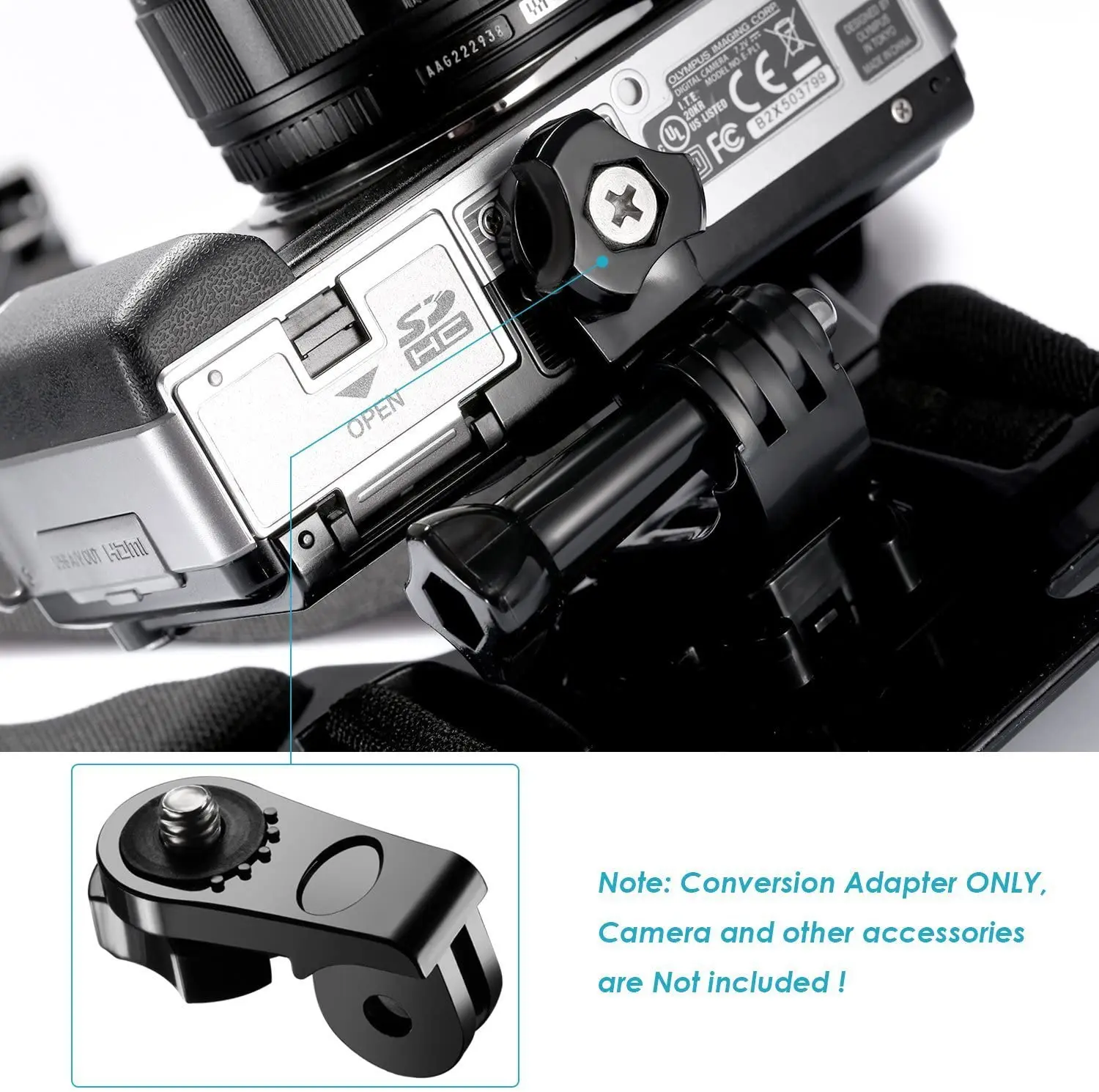 Action Camera Mounts - Universal Adapters for Gopro & DJI