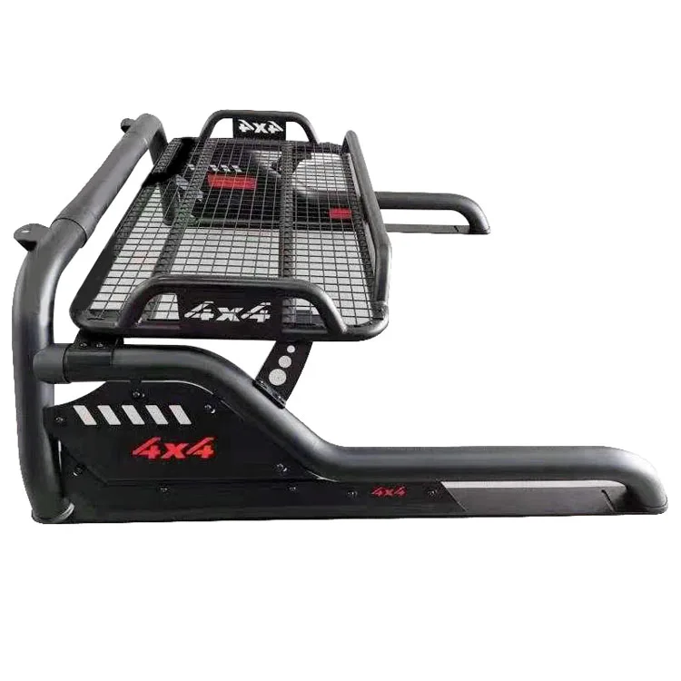 Universal 4x4 Barra Antivuelco Black Steel Anti Pick up Truck Roll bar ...