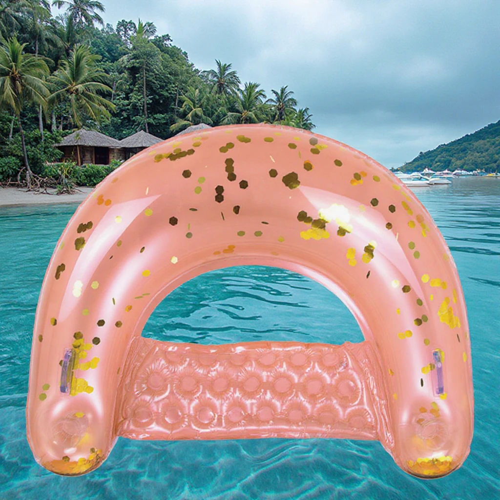 Customized Inflatable Pool Float Chair Lounge for Adults with Cup ...