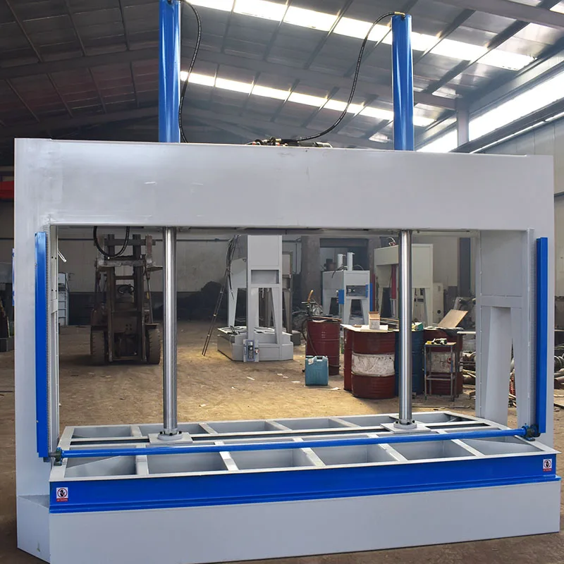 Woodworking Hydraulic Wood Press Machine For Plywood 50ton Veneer Cold ...