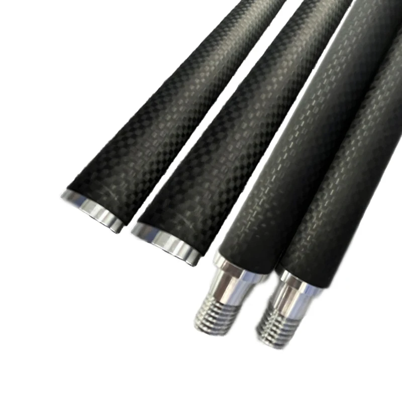 Modulus Lightweight Carbon Fiber Pole Connector With Aluminum Threaded ...