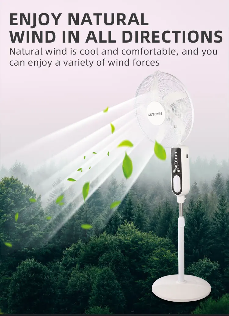 GDTIMES Solar Fan - Efficient Cooling with Remote Control