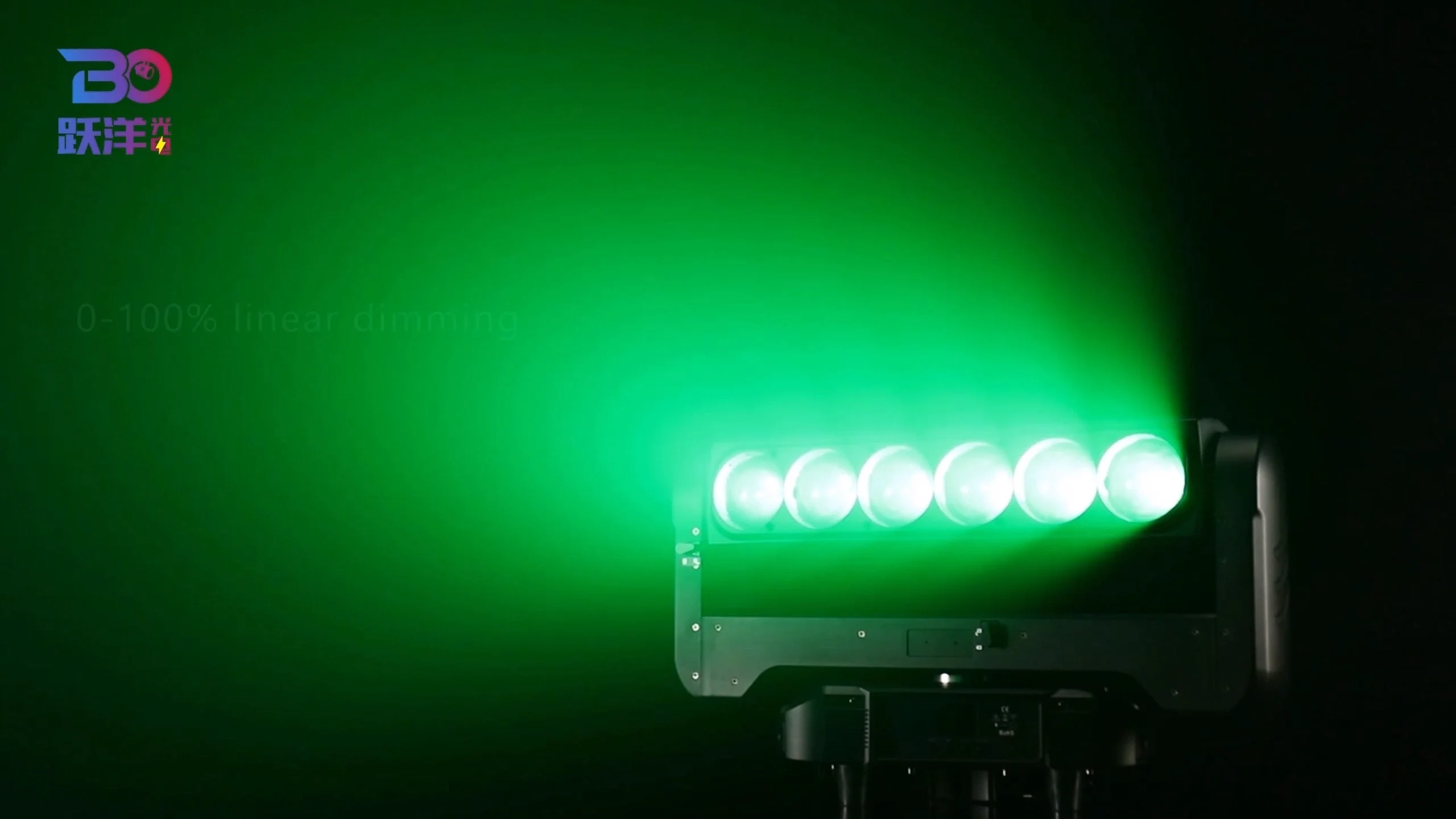 6x60w 4in1 Rgbw Double Face Pixels Zoom Strobe Led Stage Light - Buy ...