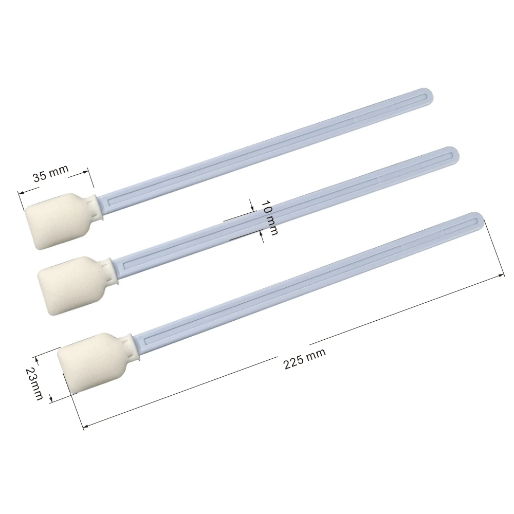 Big Head Industrial Cleanroom Swab Polyurethane Sponge Foam Tip Printer ...