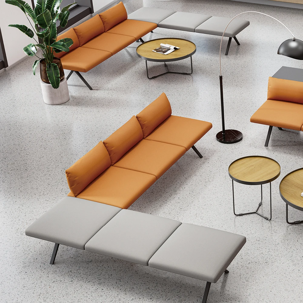 Office Waiting Sofa Set Furniture Lobby Room Waiting Bench Seating ...