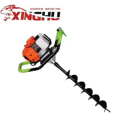 Hot Sale 52cc Gasoline Earth Auger Hole Digger Ground Drill 2 Stroke ...