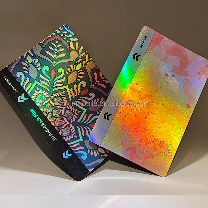 Nano Hydrogel Design Colorful Mobile 3d Back Sticker Film For Cutting ...