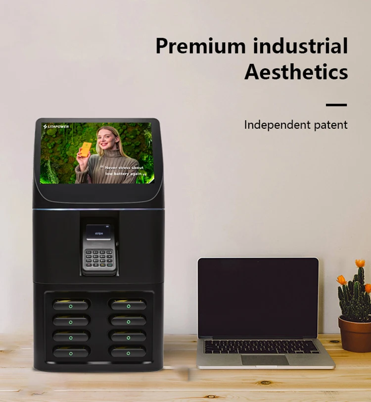 Restaurant Power Bank Vending Machine with POS Integrated