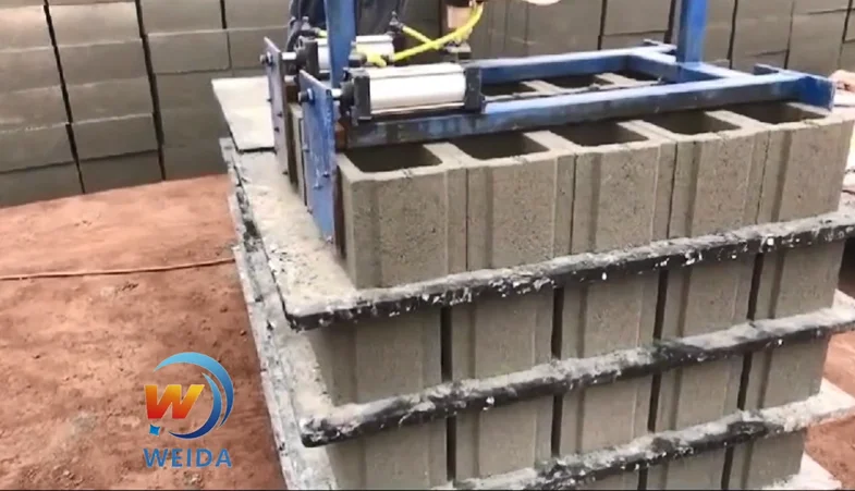 Cheaper Small Manual Block Clamp Machine for Brick Making