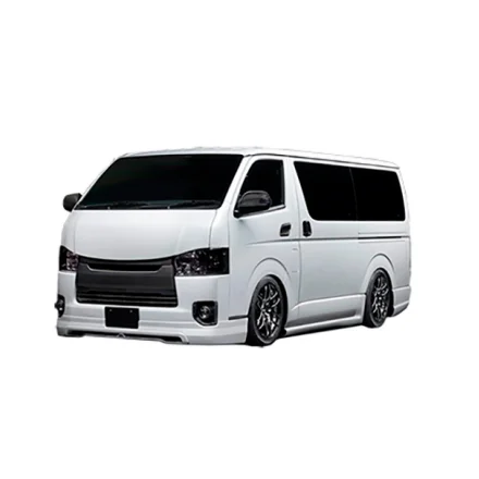 Sunlop Modified Body Kits Bumper Front Hood Spoiler Set M1 For Hiace ...