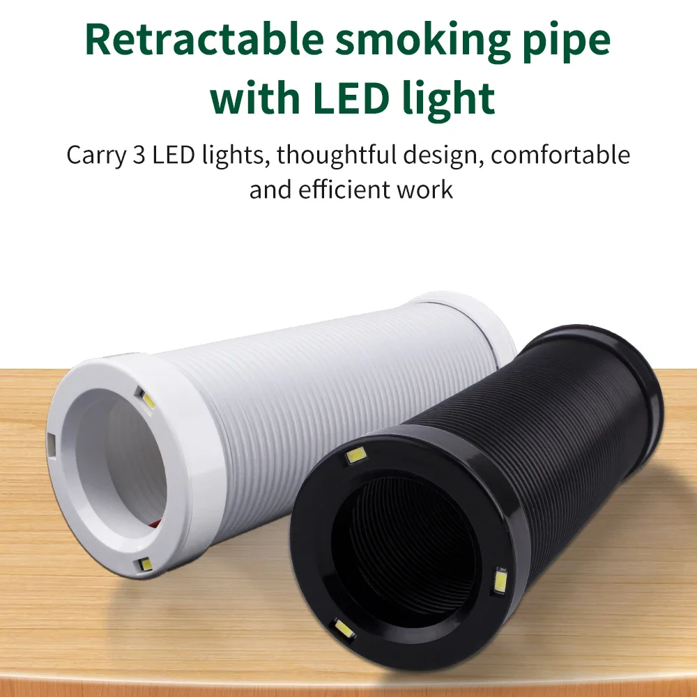 60W LED Light Activated Carbon Filter Sponge ESD Fume Extractor 220V ...