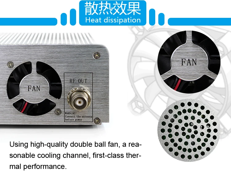NIORFNIO FM Transmitter - 5W/15W Stereo Broadcast Station