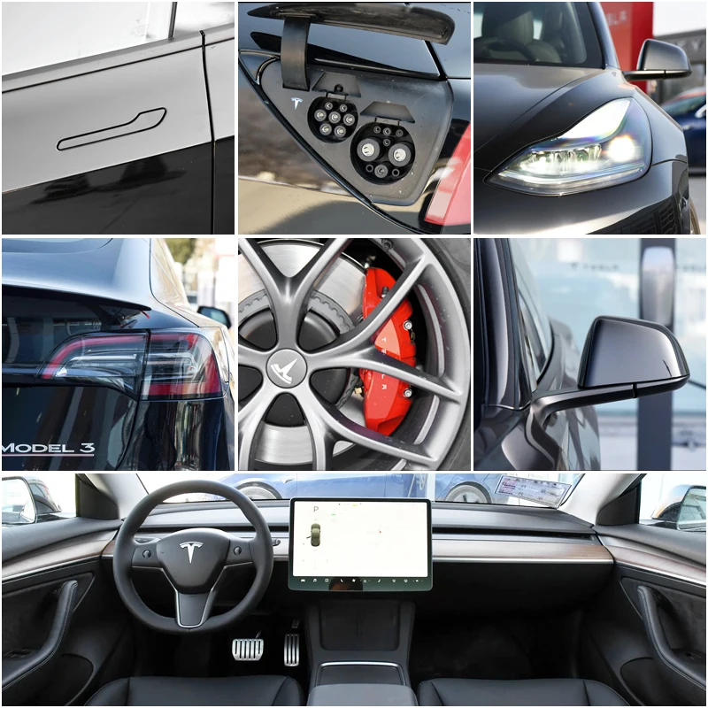 Chinese Manufactured Tesla Model 3 Long Range Pure Electric Car 606 623 ...