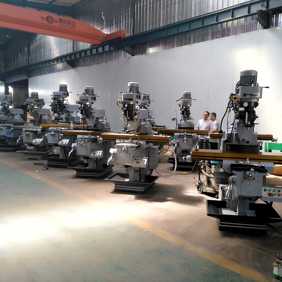 The Most Popular Universal Turret Milling Machine For Factory Floor ...