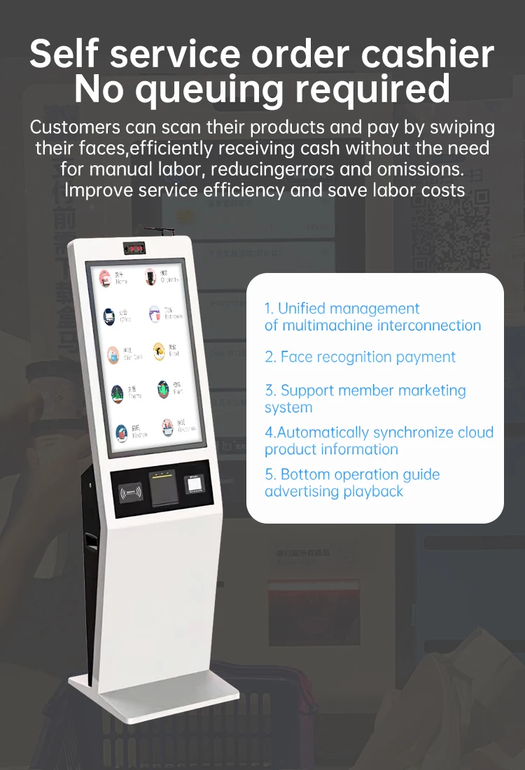 Self-service Payment Kiosk - QR Code Scanning Solutions