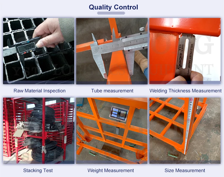 Powder Coated Steel Pallet Tainers - Durable & Space-saving