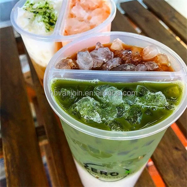 Split Cup Bubble Tea - Perfect for Sharing & Customization
