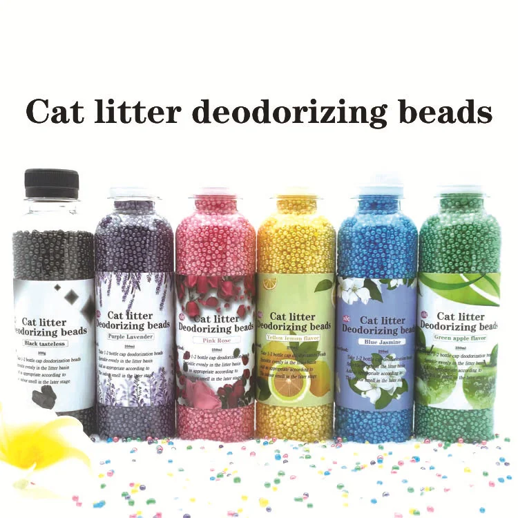 Factory Wholesale Custom Logo Cat Litter Deodorant Beads 200g Deodorant ...